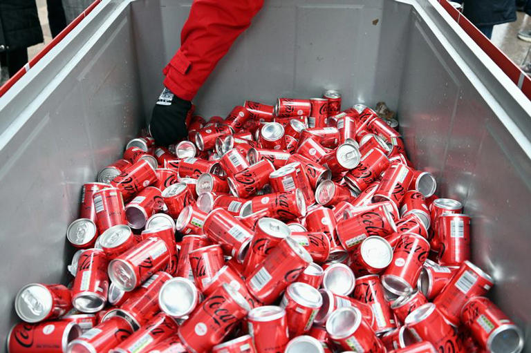 Coca Cola five digit code on the bottom of can which tells you if your ...