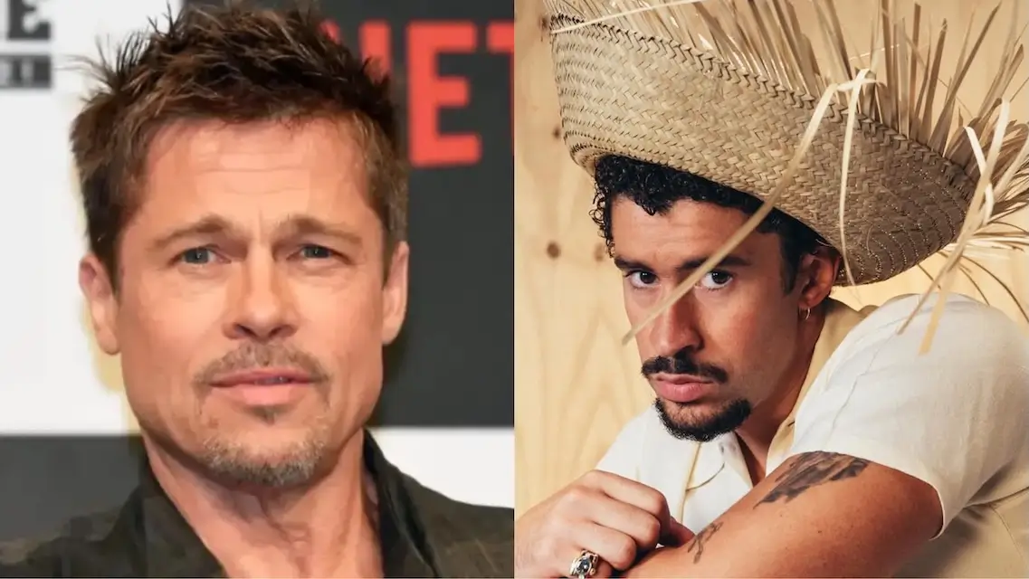 Brad Pitt Invades Bad Bunny’s Personal Space as Actor’s Strange ...