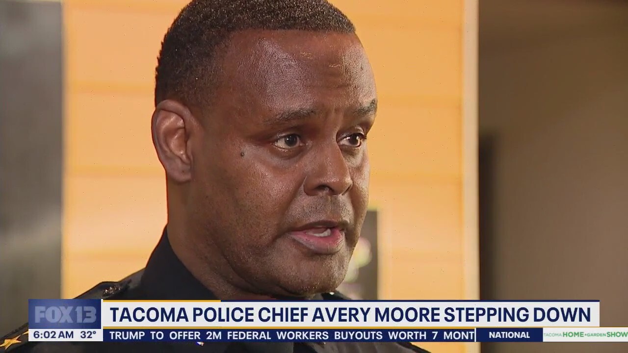 Tacoma PD Chief Avery Moore stepping down