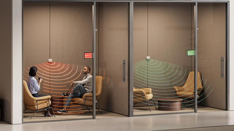 Logitech's new sticky sensor could let your boss monitor who is really ... Logitech's new sticky sensor could let your boss monitor who is really ...