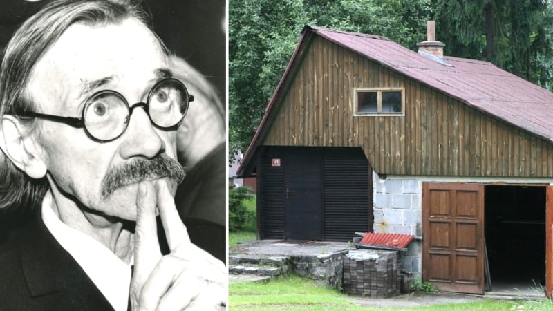 Josef Kemr měl druhý domov v jižních Čechách. Chalupu z bývalého ...
