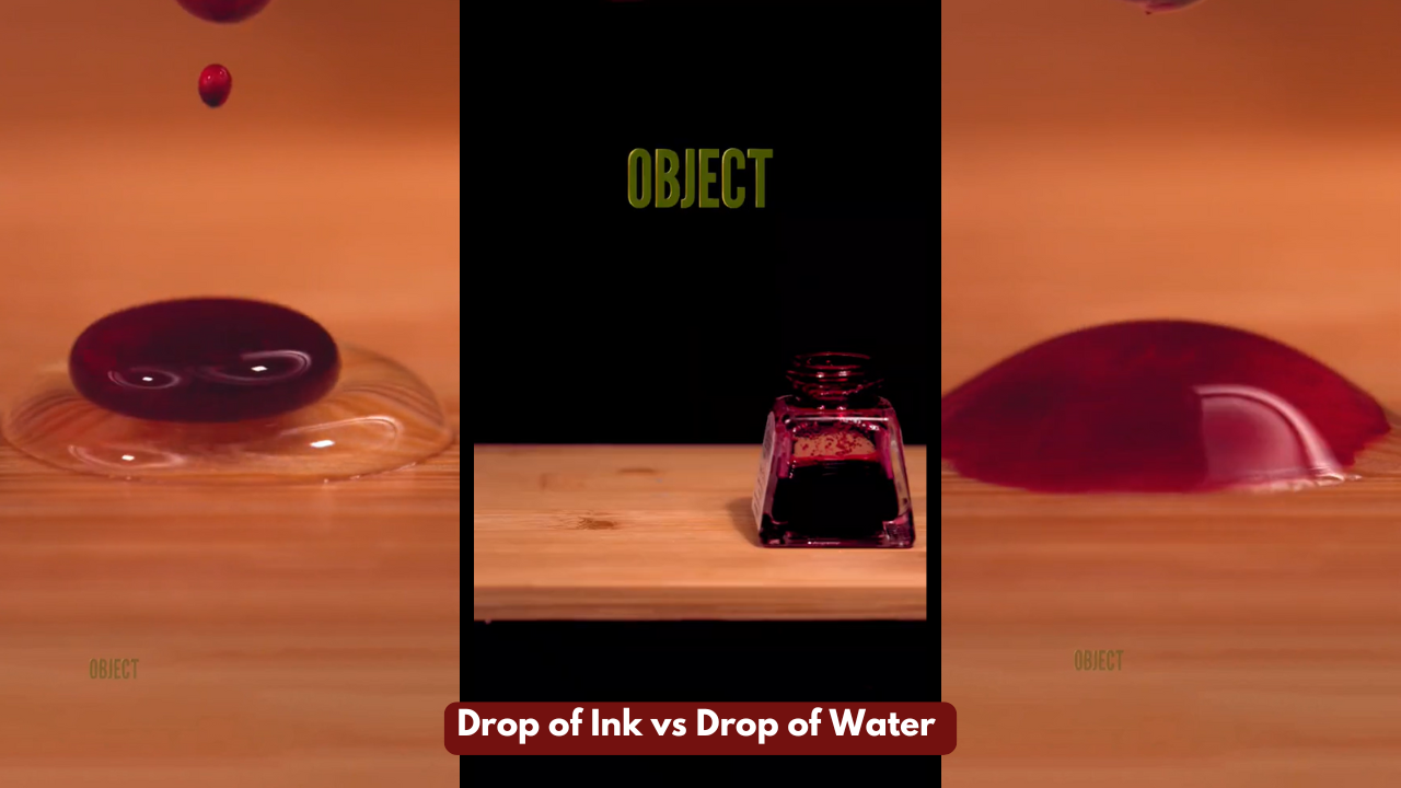 Drop of Ink vs Drop of Water | Original Sounds