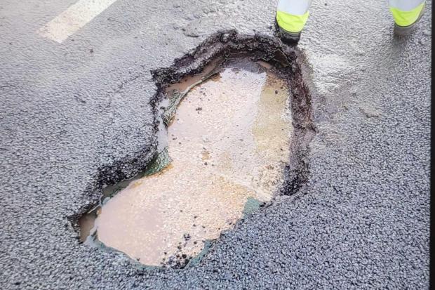 Traffic on the M6 brought to a standstill on Tuesday as Highways filled ...