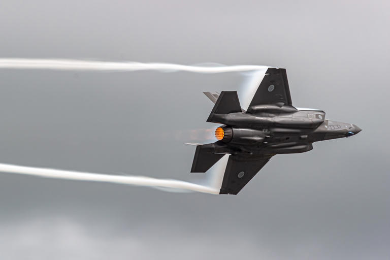 U.S. pilot ejects as $100 million F-35 fighter jet crashes - 2nd time this year
