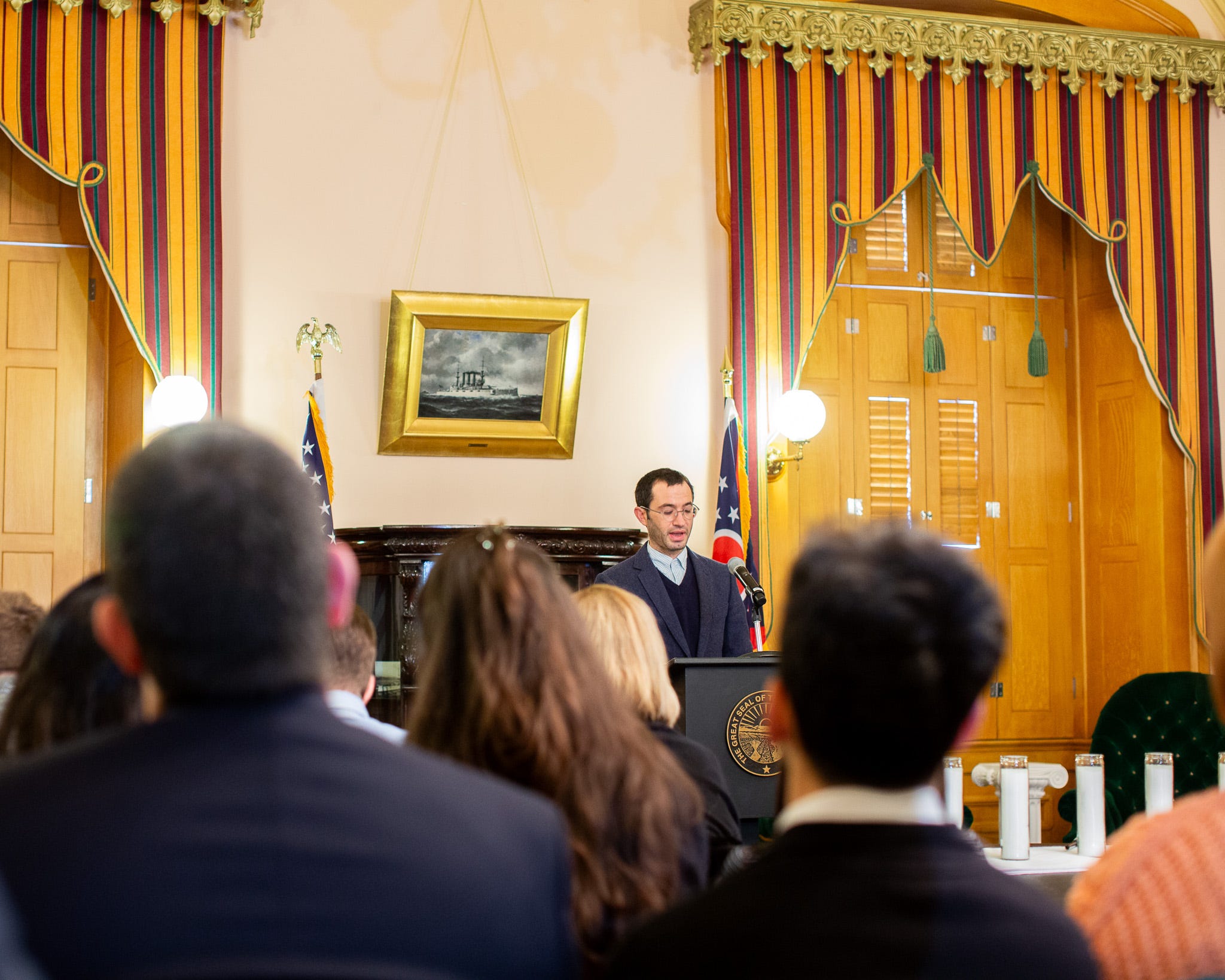 Never forget: Gov. DeWine gathers many to remember the Holocaust