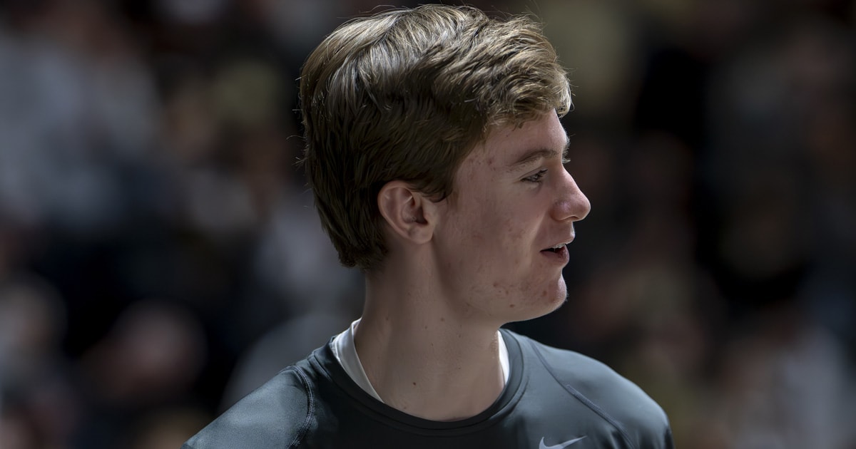 The “silver lining” to Purdue freshman Daniel Jacobsen’s season-ending ...