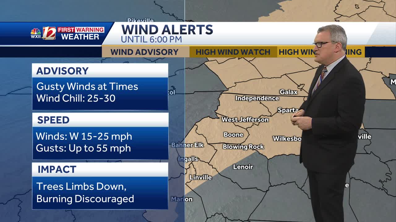 WATCH: Triad temperatures are rising fast, wet weather returns