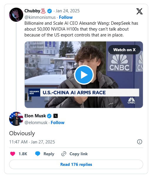 Elon Musk makes fun of DeepSeek AI as he is not satisfied with OpenAI's ... Elon Musk makes fun of DeepSeek AI as he is not satisfied with OpenAI's ...