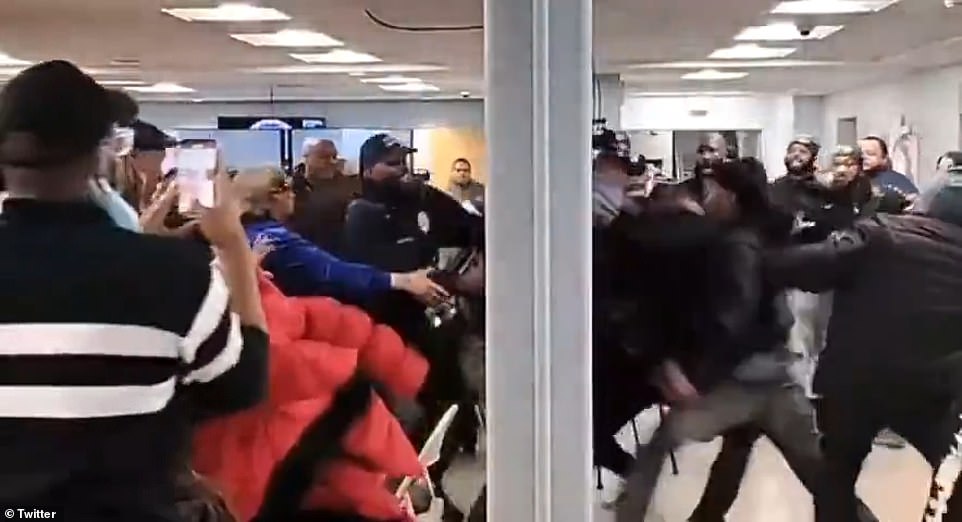 'America's worst mayor' joins in wild fight outbreak during meeting