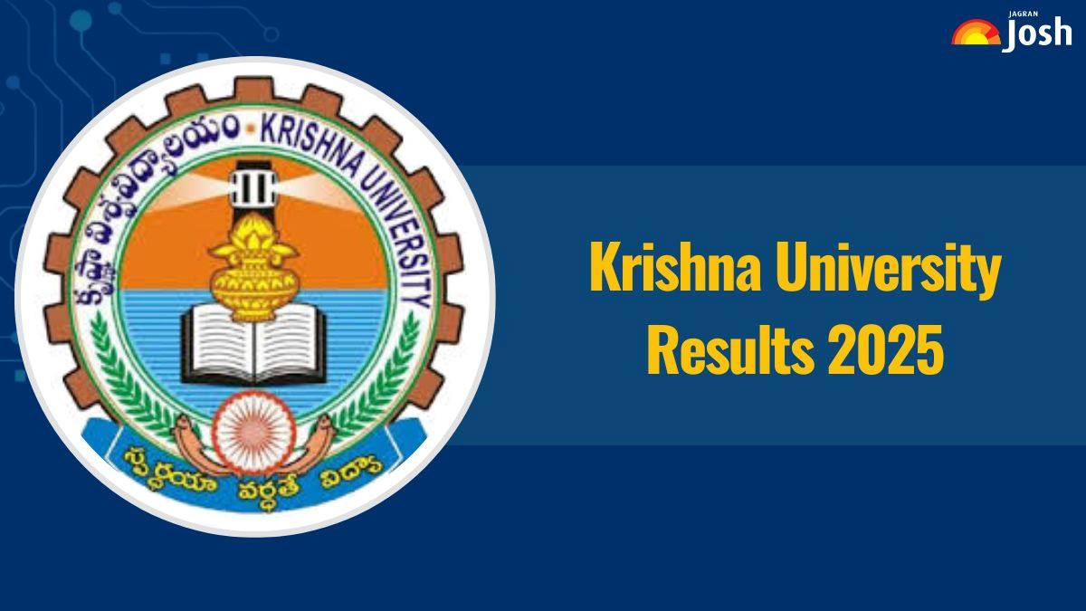 Krishna University Result 2025 OUT at kru.ac.in; Direct Link to ...
