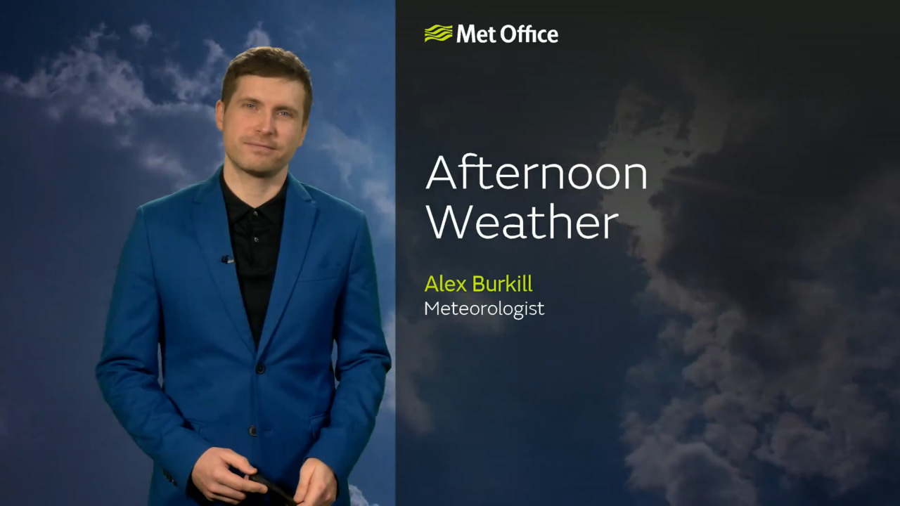 Met Office Wednesday afternoon weather forecast 29/01/2025