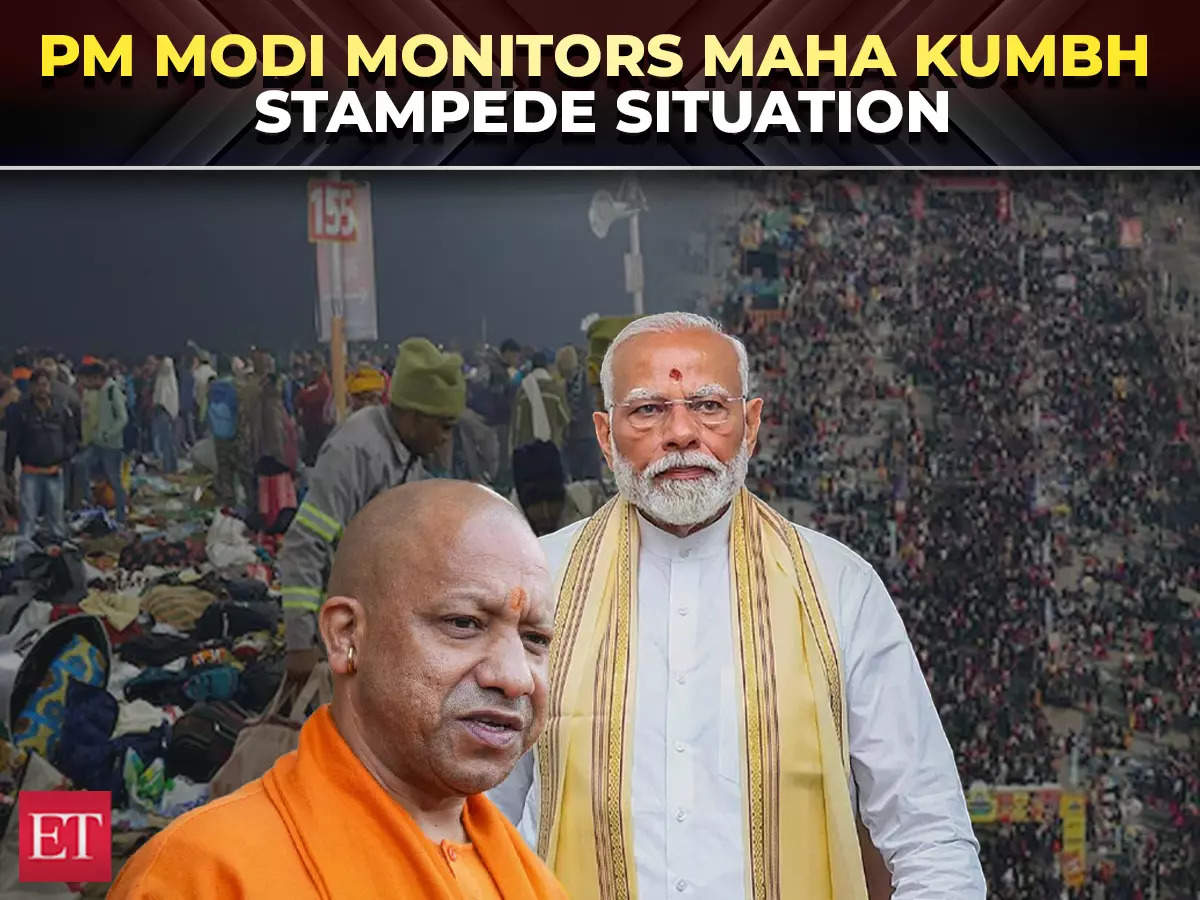Maha Kumbh Stampede: PM Modi speaks to CM Yogi four times so far ...
