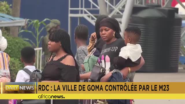 RDC : Goma aux mains du M23, les USA expriment leur inquiétude
