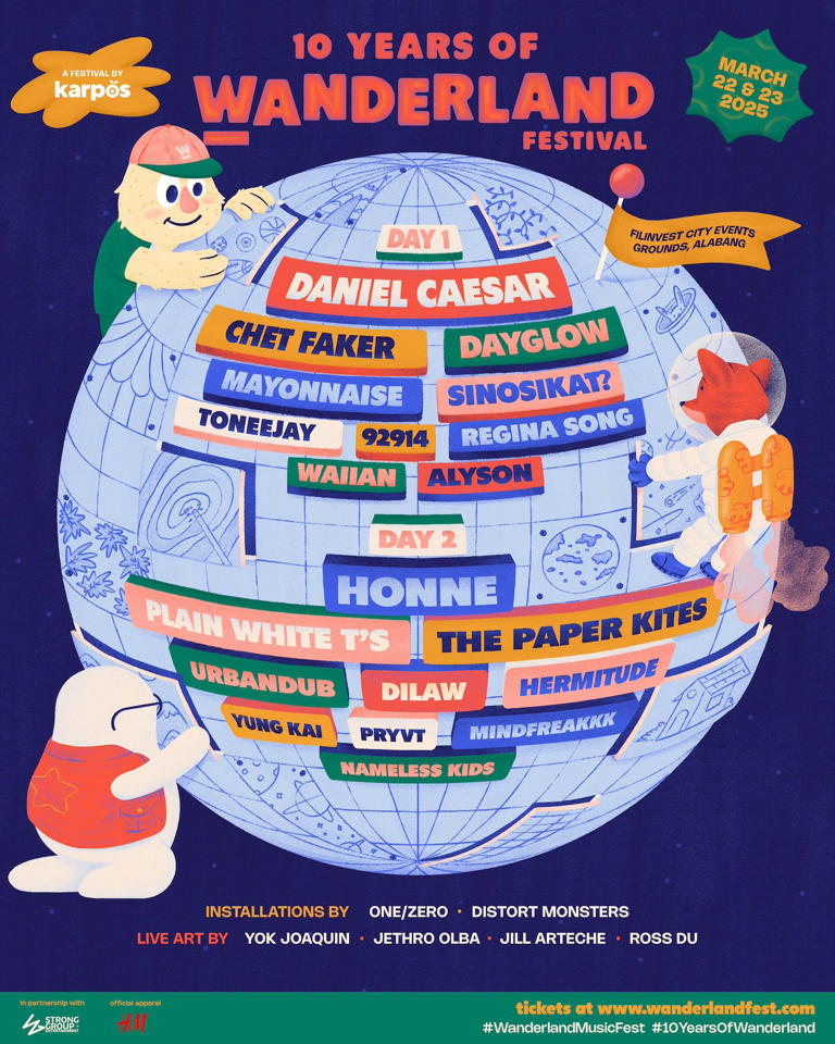 Wanderland unveils artist lineup for 10th anniversary