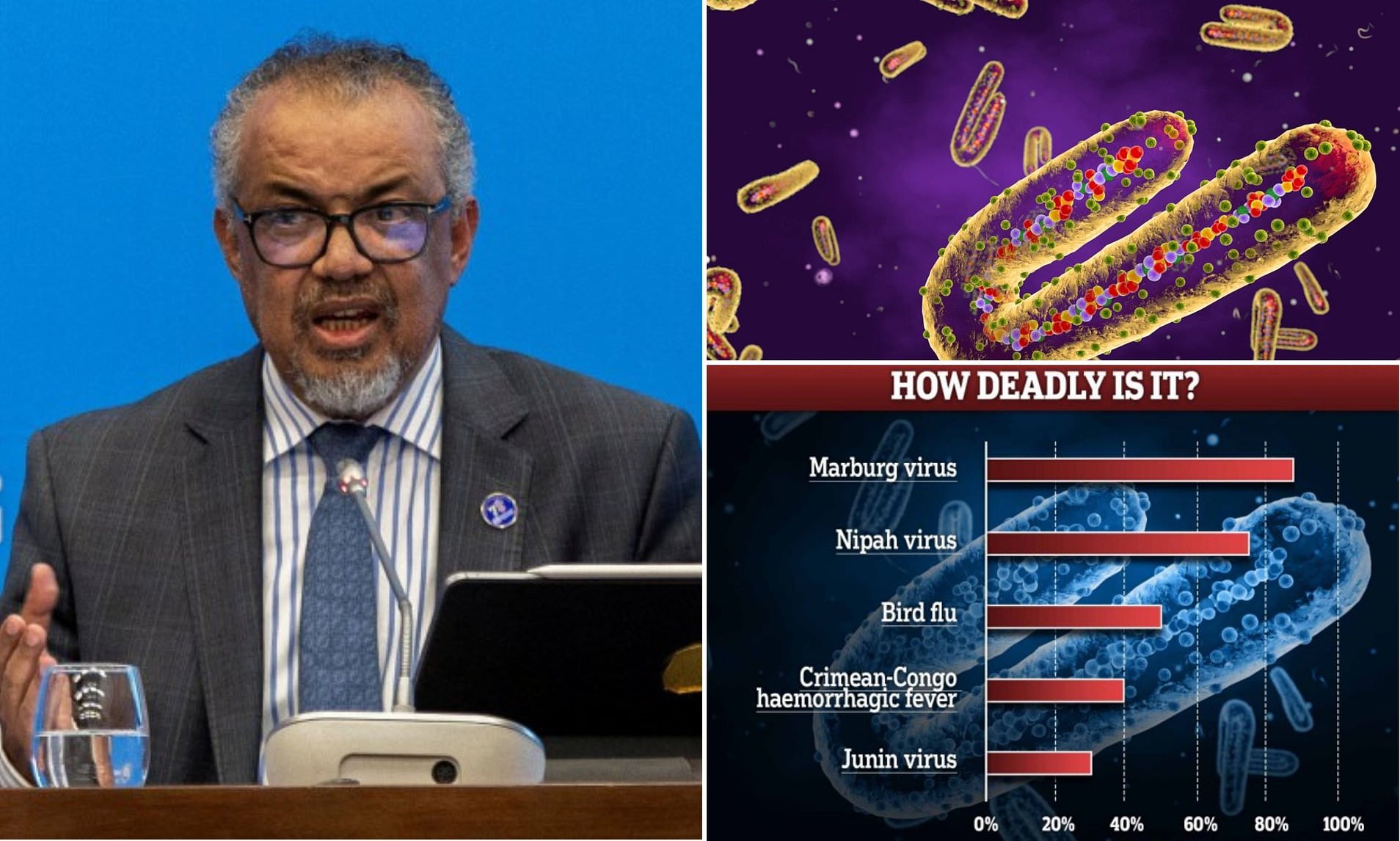 Nine dead in new outbreak of 'eye-bleeding' virus