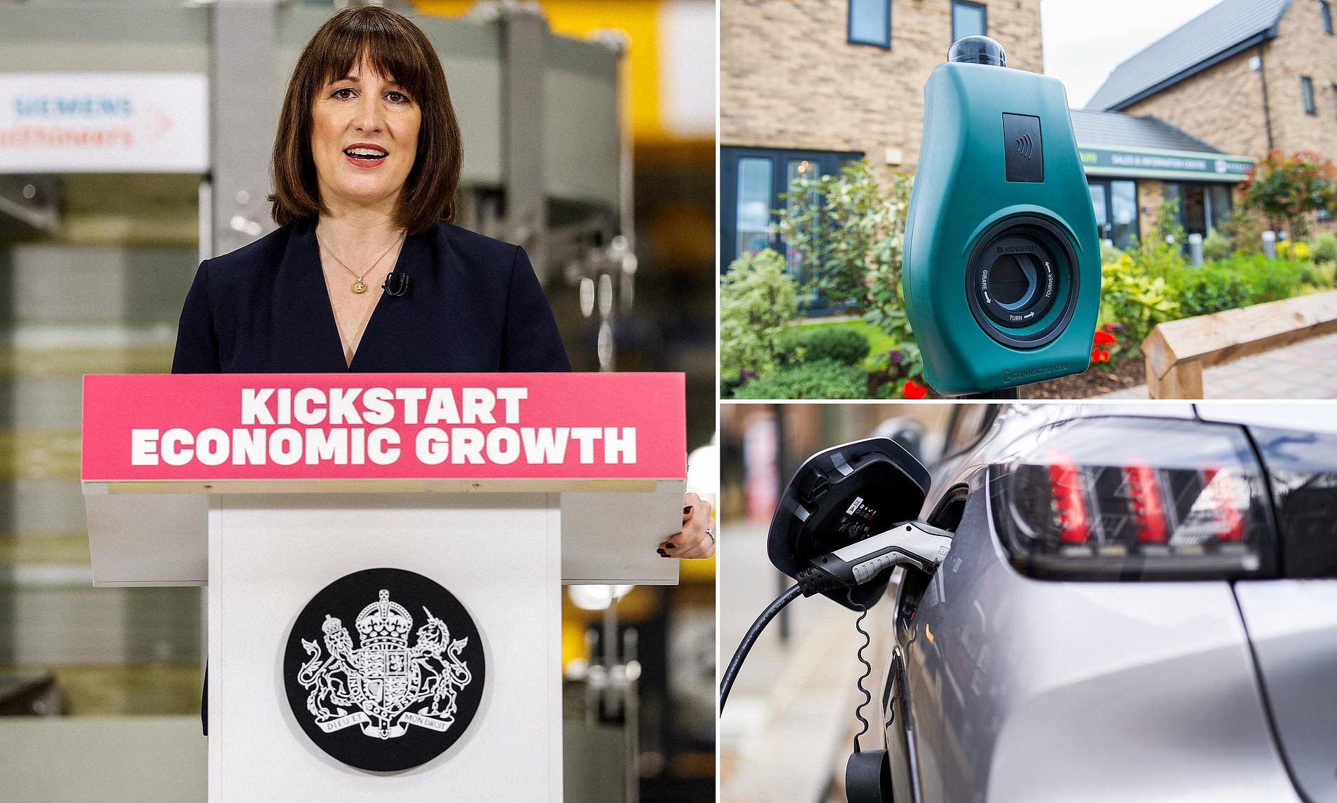 What is Chancellor Rachel Reeves promising electric car drivers in her ...