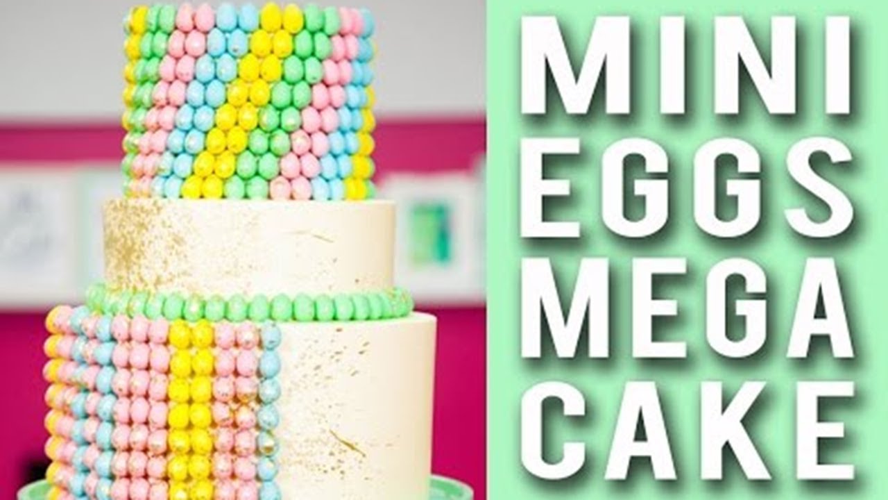 How To Make a MINI EGGS MEGA CAKE!