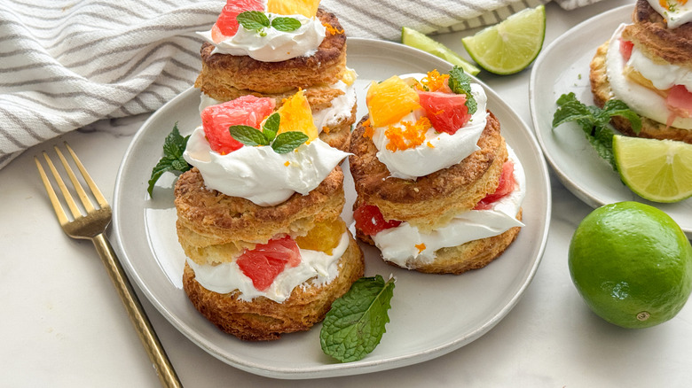 Bright And Citrusy Fruit Shortcakes Recipe