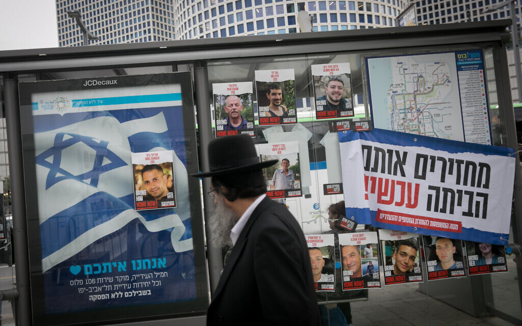 The Haredim are now advocating for the hostages – too little, too late ...