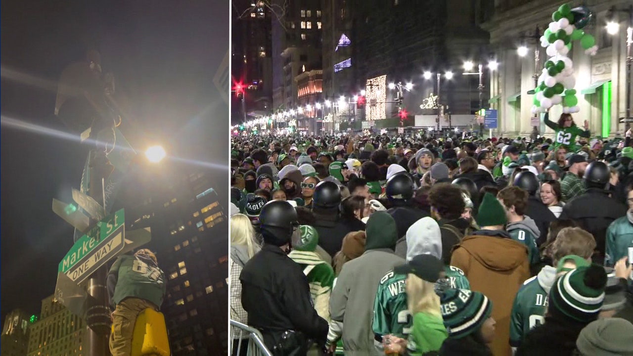 City 'emphatically urging' fans not to climb poles during celebrations ...