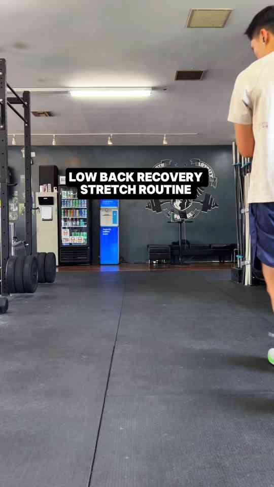 Low Back Stretch Routine