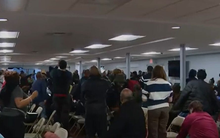 Fight breaks out at meeting of Thornton Township Board of Trustees