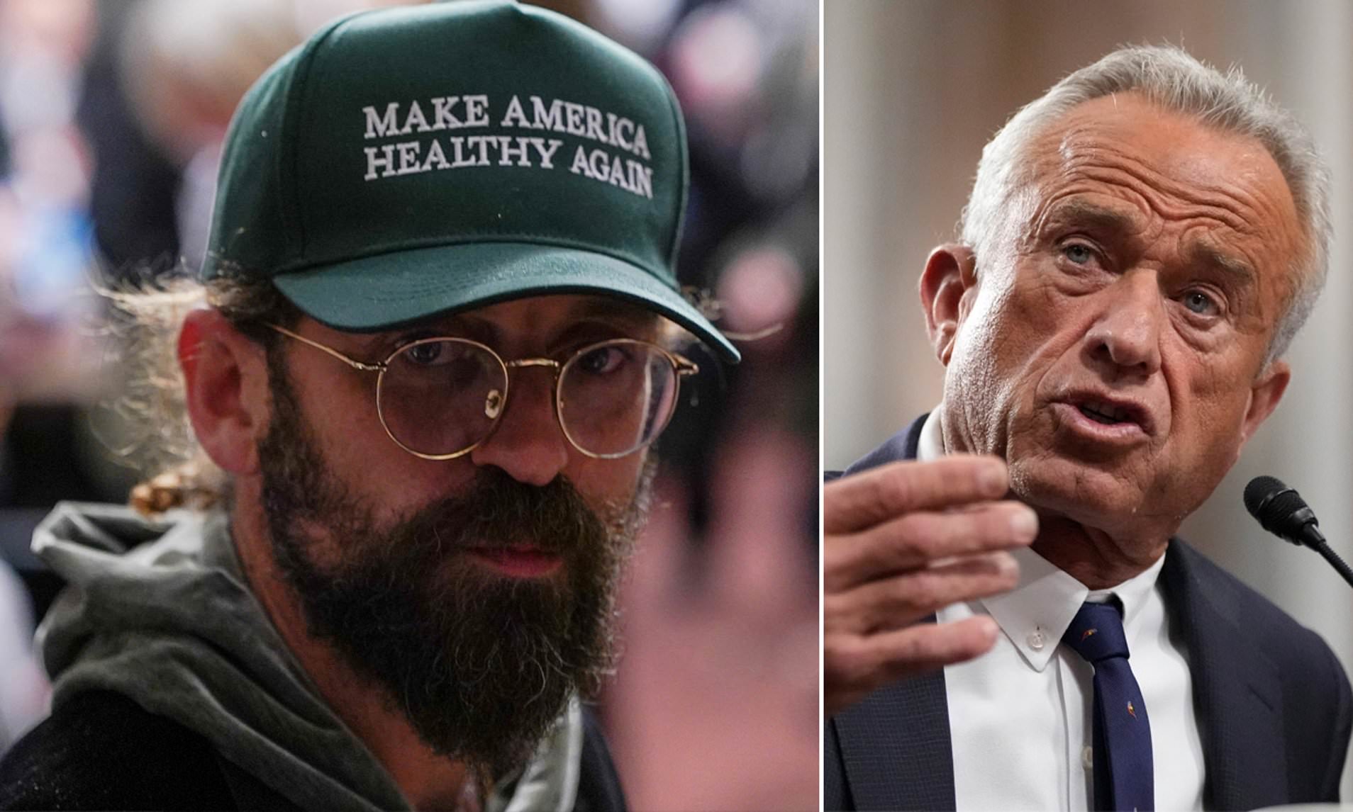 Iconic liberal's close relative attends RFK hearing in MAHA hat