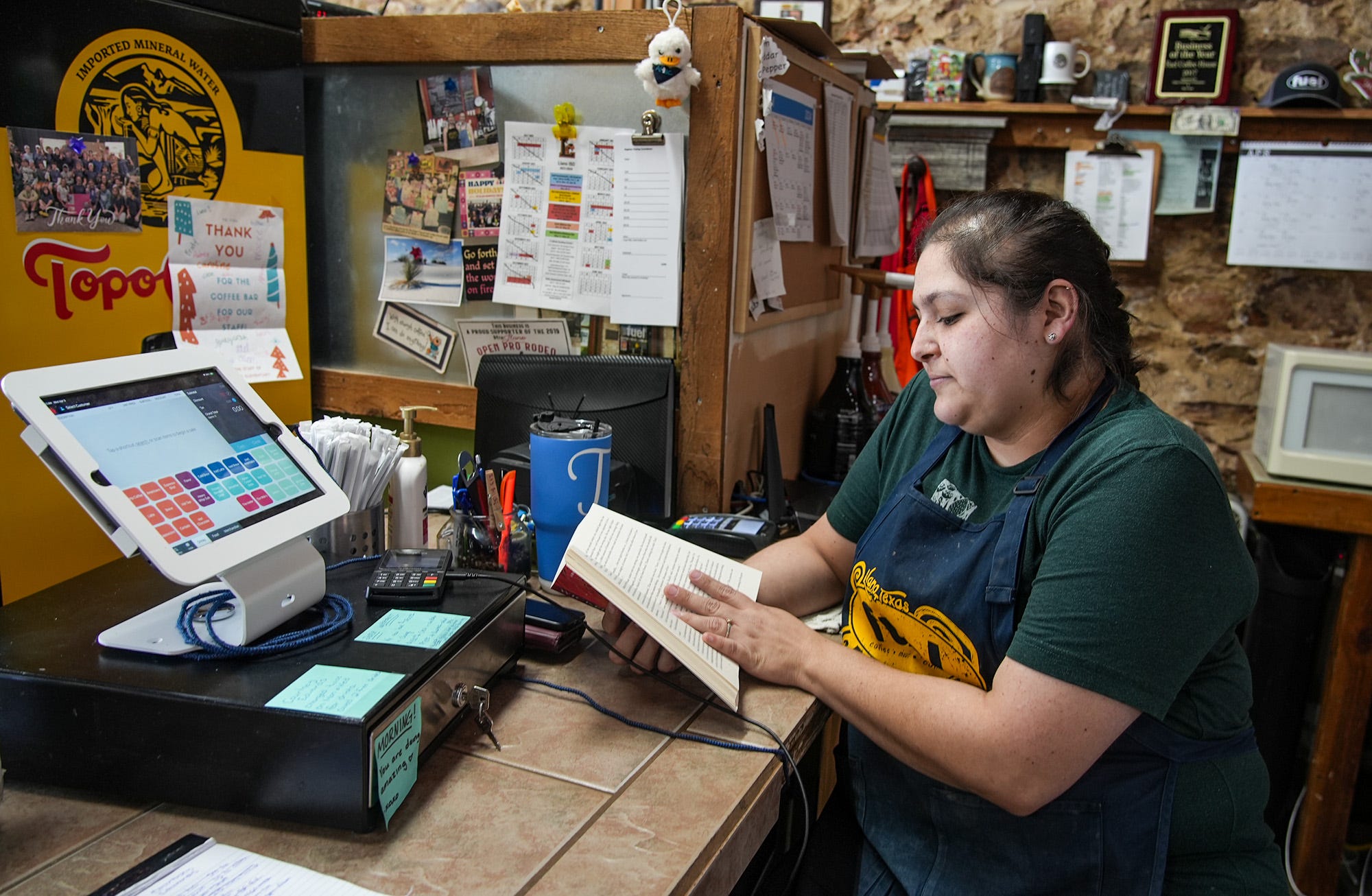 How a national dispute over library books is fracturing a small Texas town