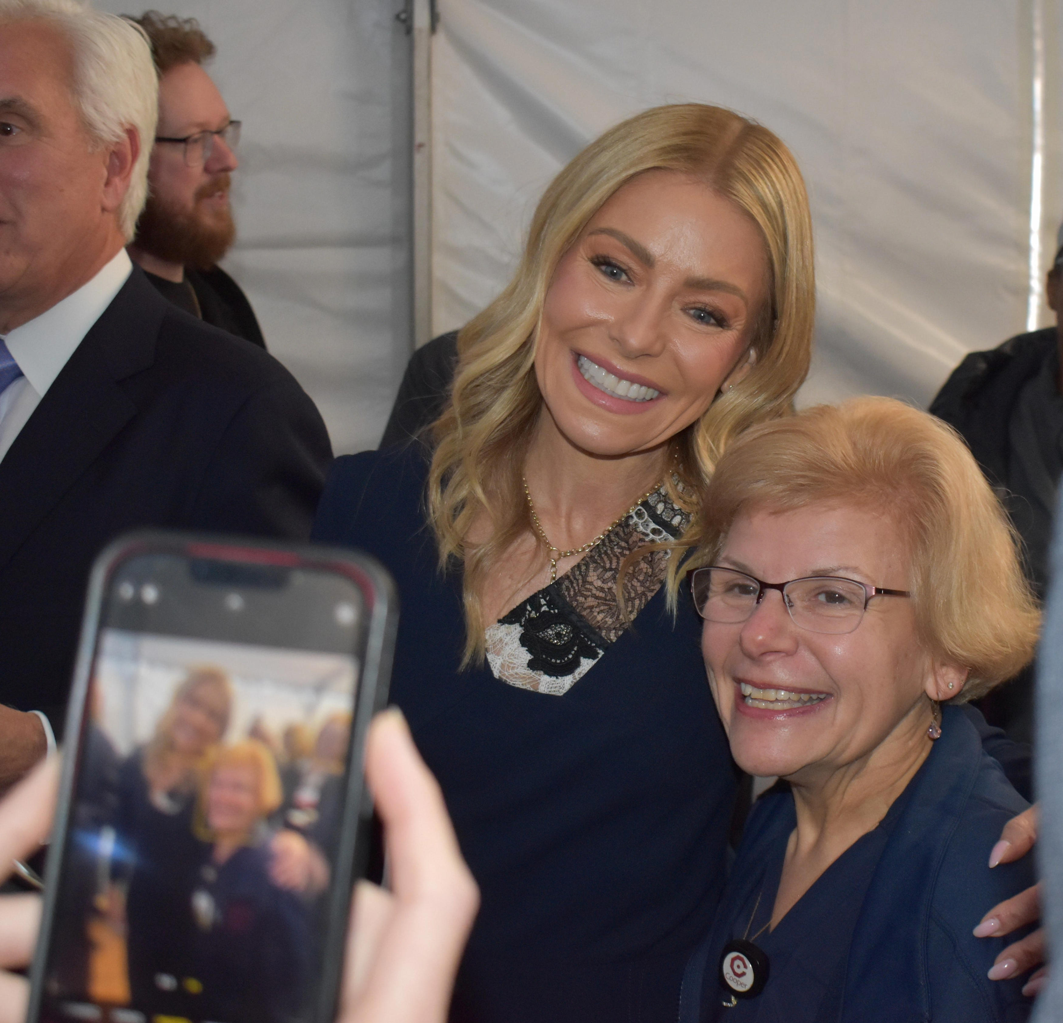 How Kelly Ripa made good on her COVID-era promise to Cooper University ...