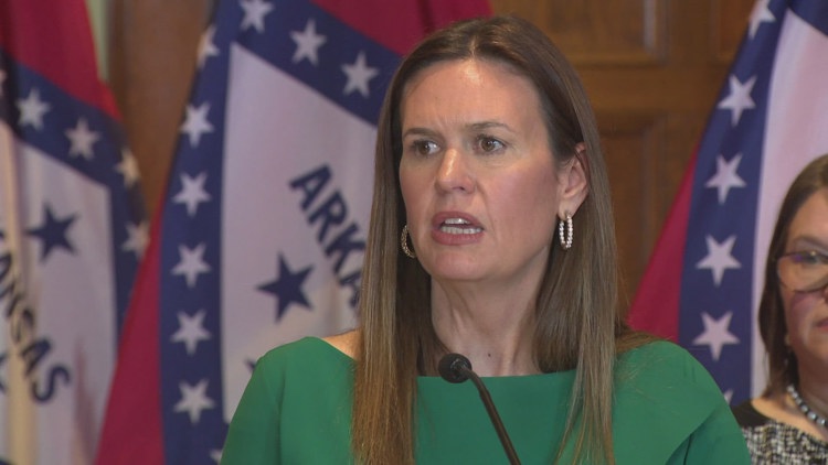 Arkansas Gov. Sarah Sanders signs controversial nitrogen gas execution ...