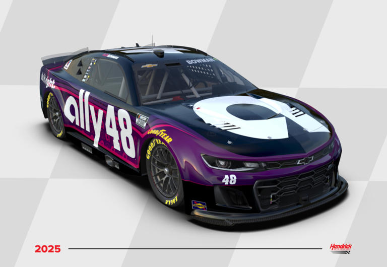 NASCAR paint schemes: New and notable looks for 2025