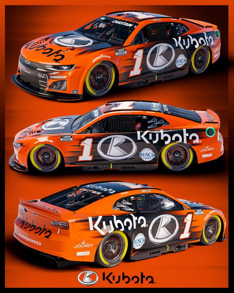 NASCAR paint schemes: New and notable looks for 2025
