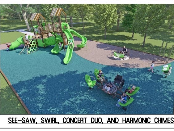 Town Of Secaucus Is Building A New Playground In Schmidts Woods