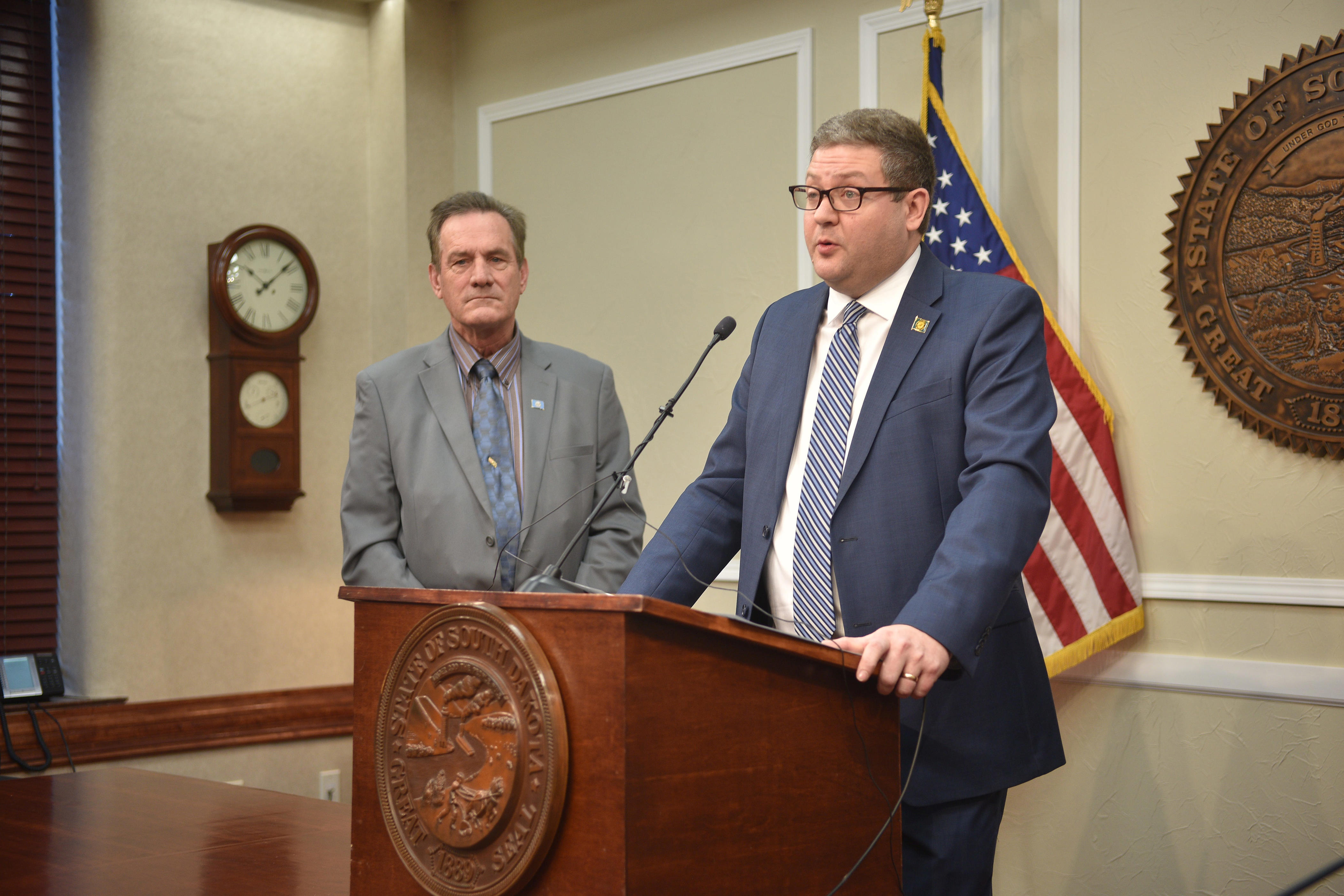 South Dakota Gov. Larry Rhoden taps Sioux Falls lawmaker for lieutenant ...