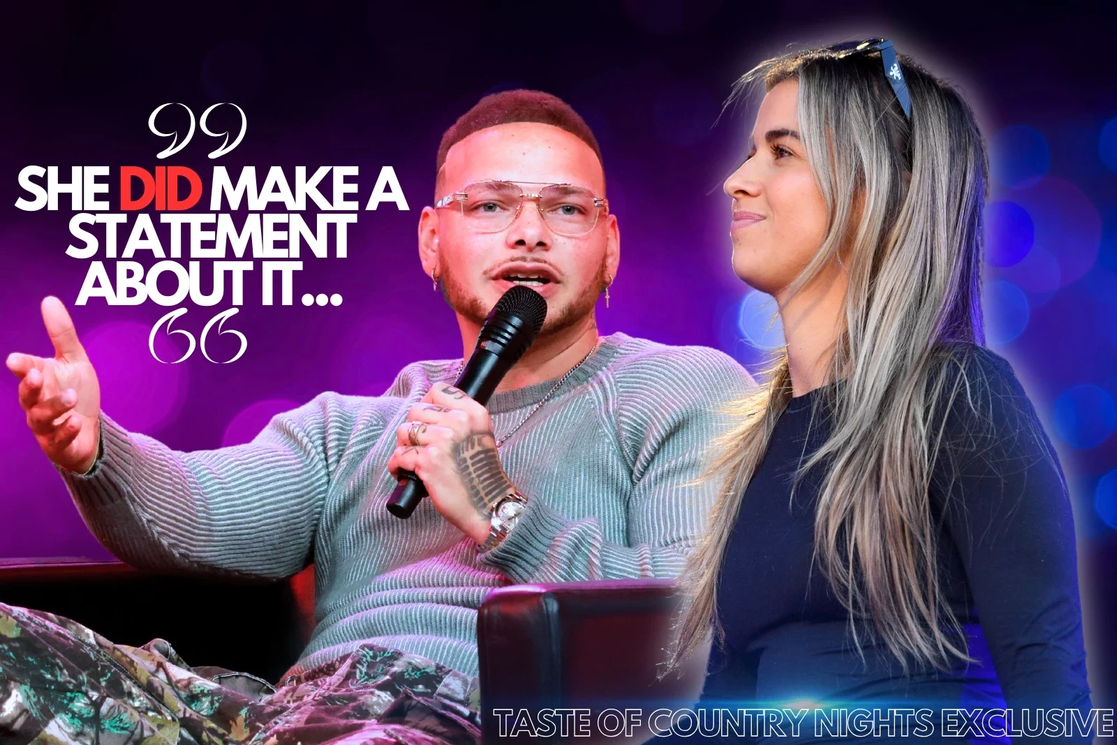 This Lyric From Kane Brown’s ‘Backseat Driver’ Really Bugged His Wife ...