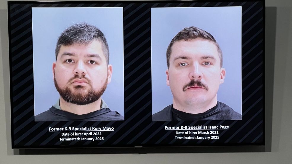 Two RCSD K9 deputies arrested for stealing, selling gear while on duty