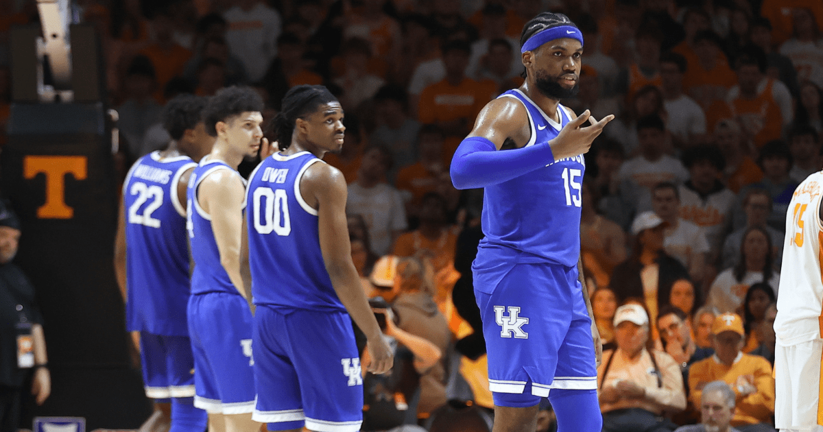 Kentucky’s upset at Tennessee was a big NCAA Tournament resume booster