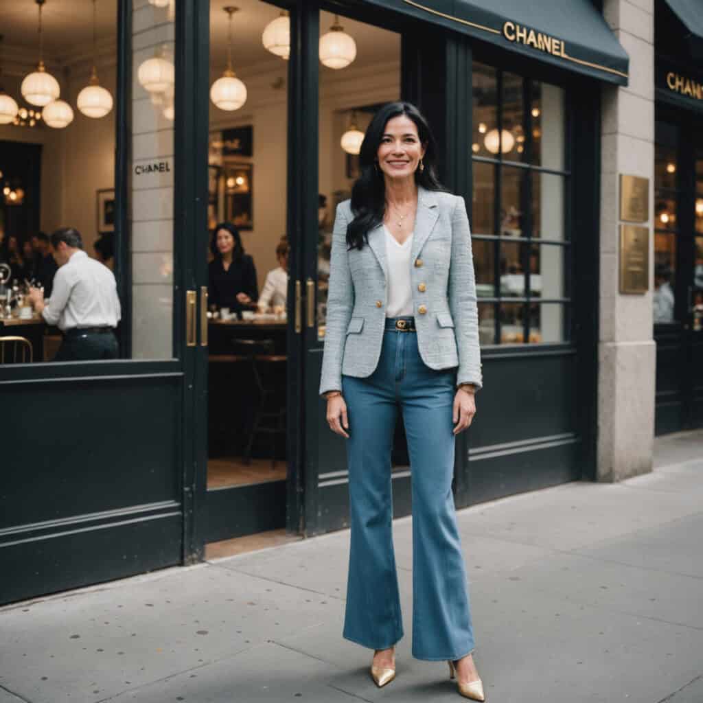 The 15 Shoe Trends Fashionable Women In Their 50s Wear With Jeans in 2025