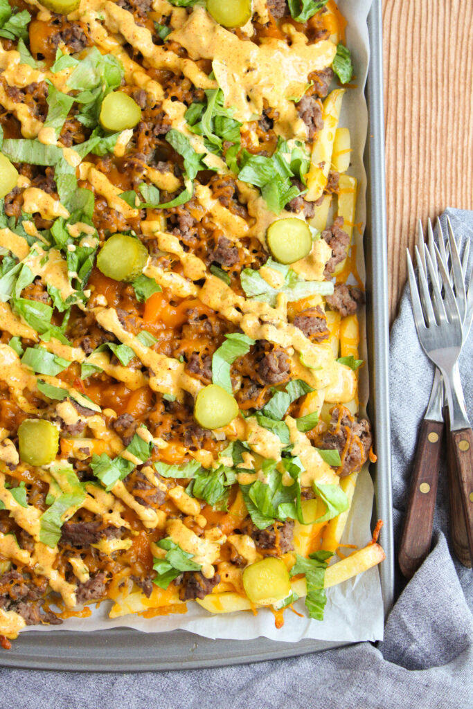 Ultimate Big Mac Loaded Fries