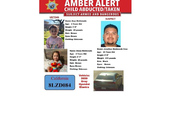 Amber Alert Issued Across SoCal for Murder, Abduction Suspect