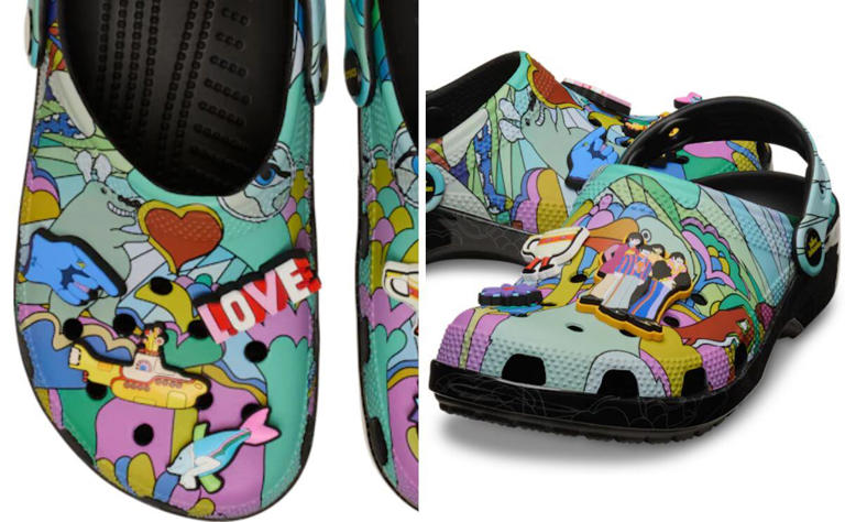 Crocs lanza colección con diseño de The Beatles