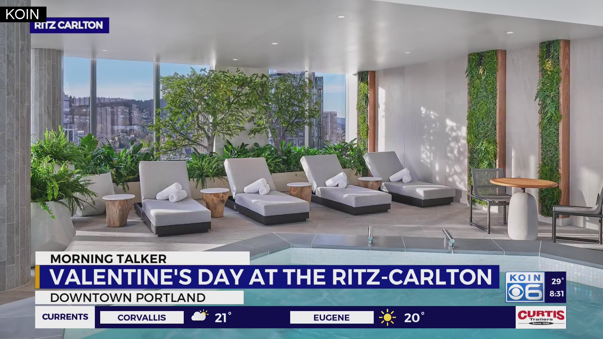 Ritz-Carlton Portland's Ultimate Valentine's Package