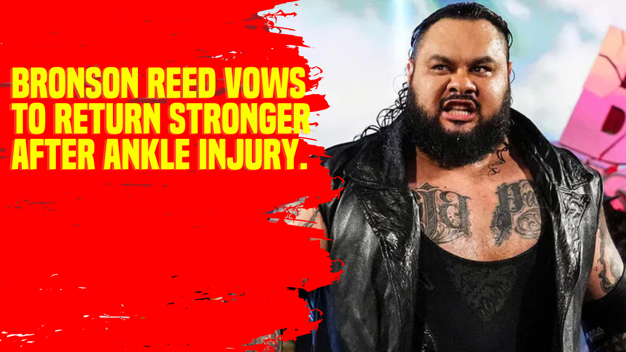 Bronson Reed vows to return stronger after ankle injury. #BronsonReed # ...