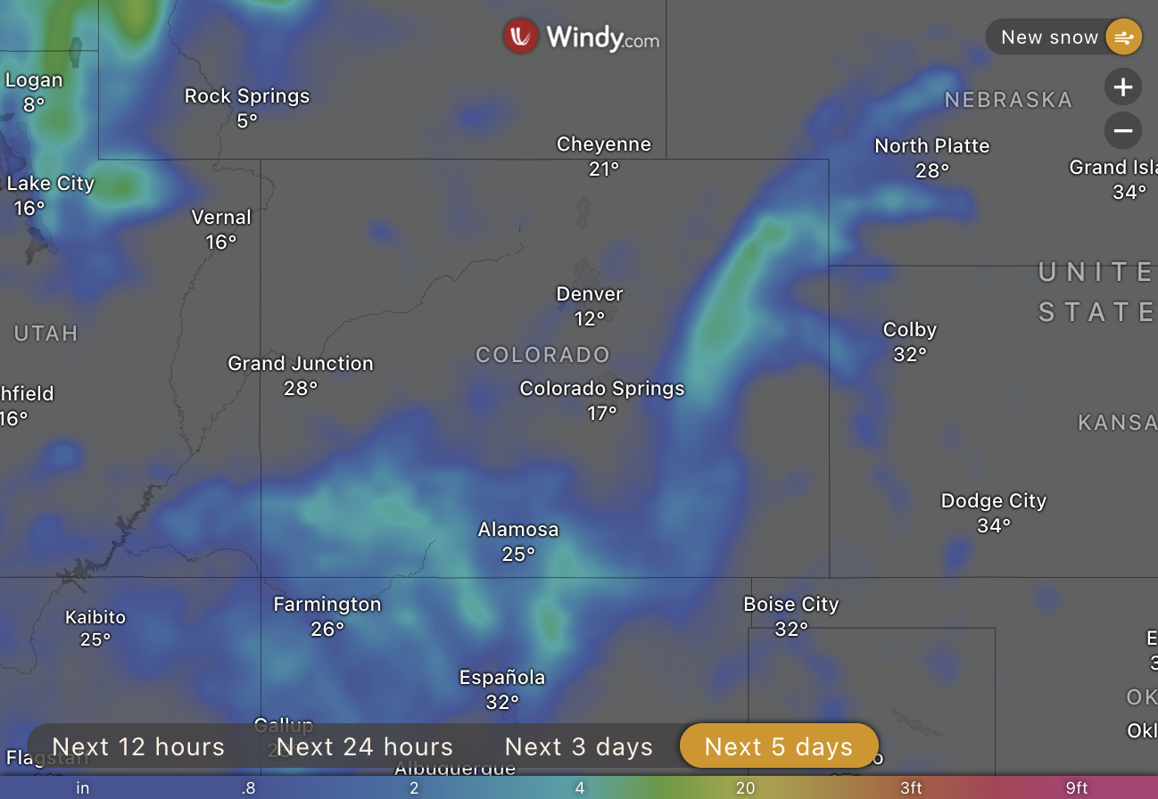 Will It Snow in Denver? What Forecast Shows