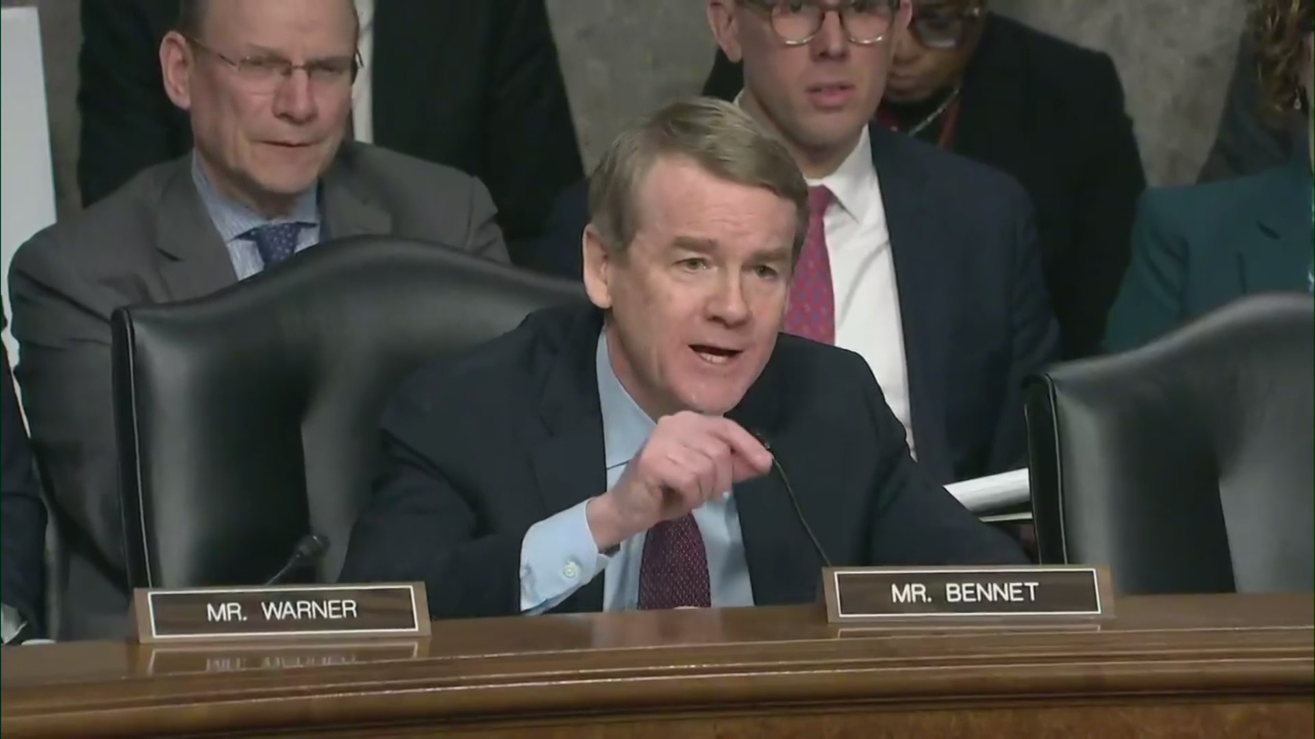 Sen. Michael Bennet from Colorado questions Robert F. Kennedy for ...