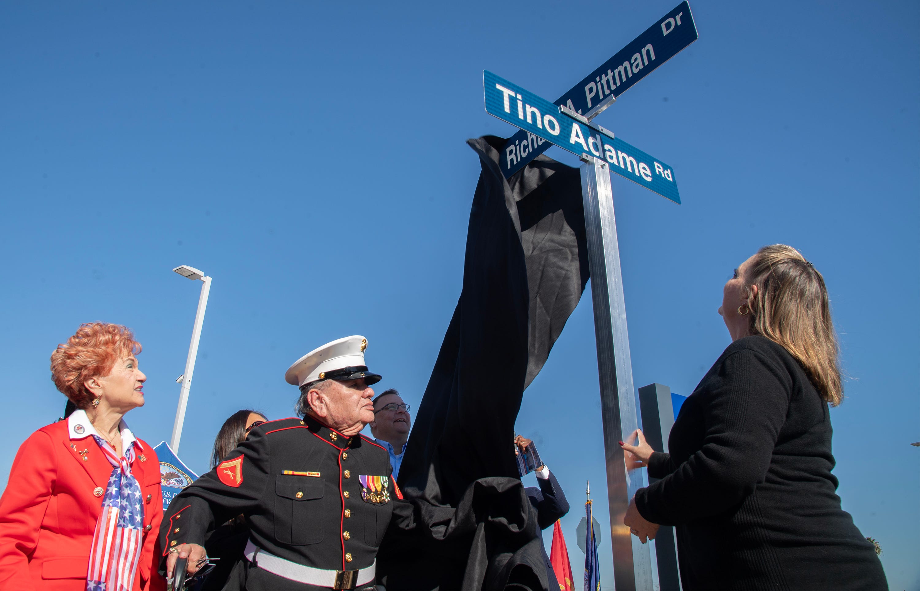 ‘I’m here for a purpose’: Tino Adame Road and Richard A. Pittman Drive ...