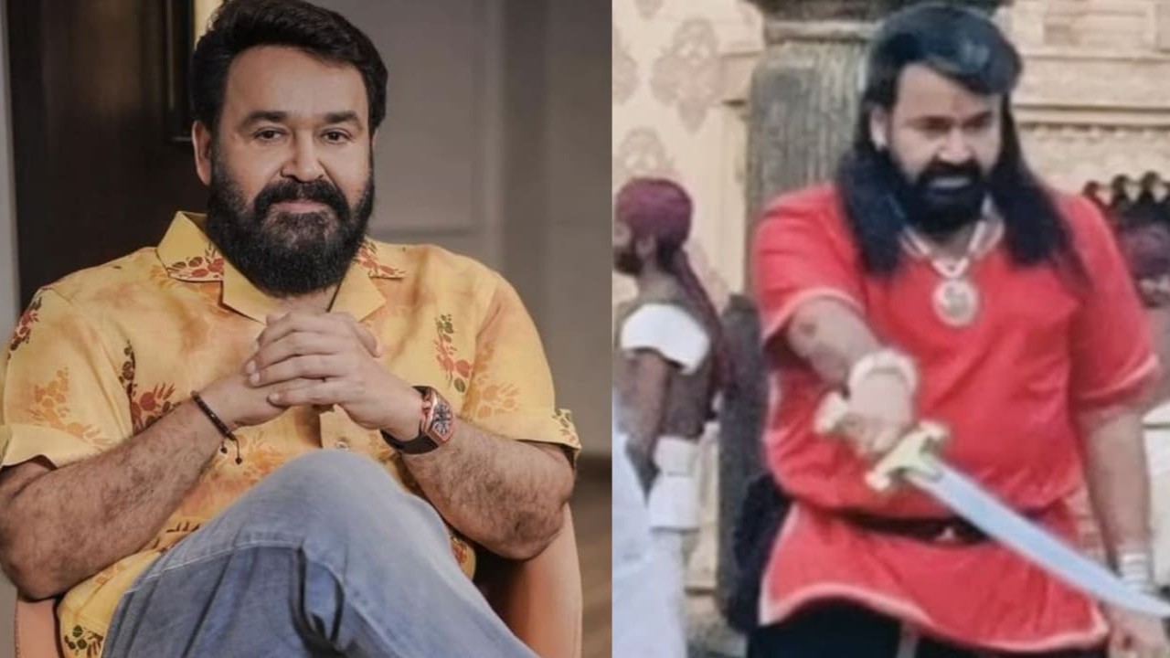 Vrushabha: Mohanlal's warrior look from sets of Nanda Kishore's movie gets leaked online, see ...