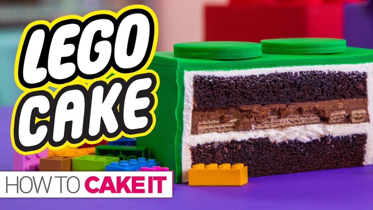 GIANT LEGO CAKE
