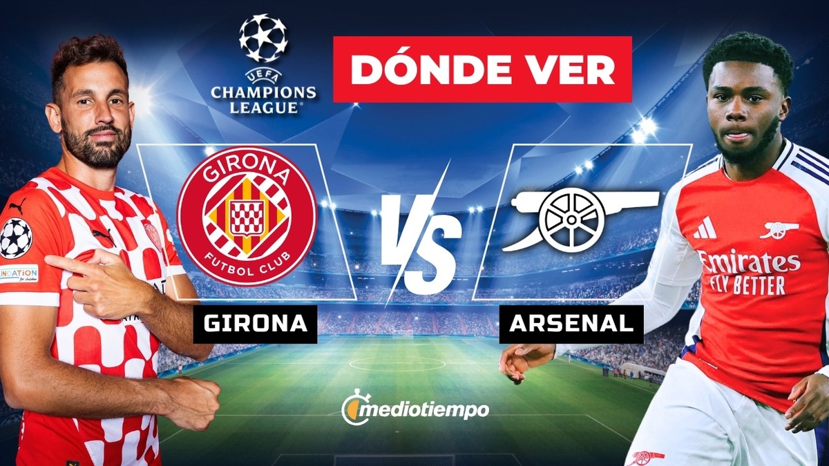 Girona vs Arsenal EN VIVO. Champions League J8 HOY ONLINE 2025