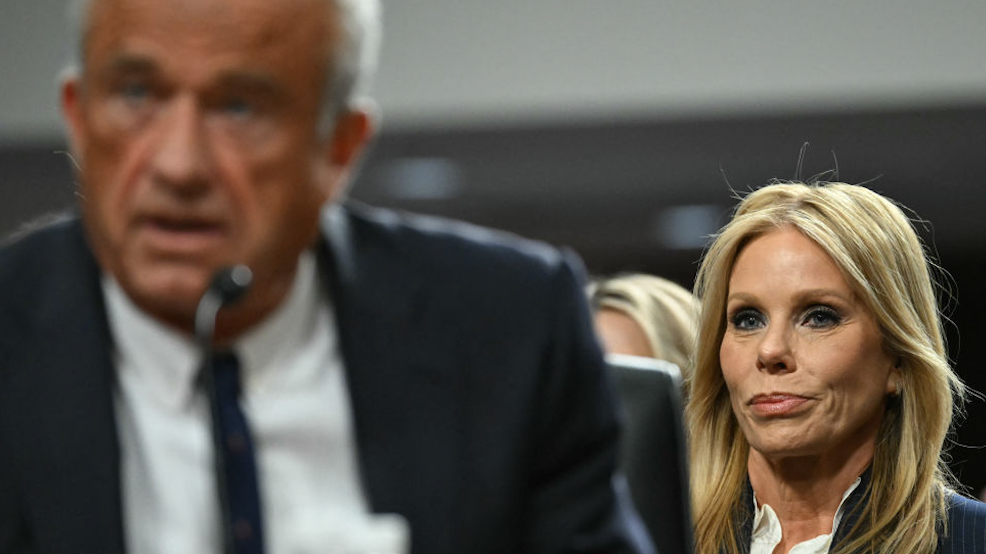 RFK Jr. Introduces Wife Cheryl Hines And Family At HHS Confirmation Hearing